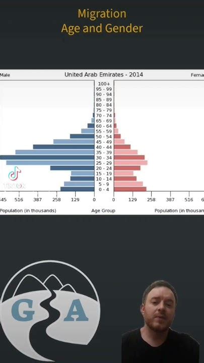 Age Sex Migration Trends Population Pyramid Alevel Igcse Gcsegeography Youtube