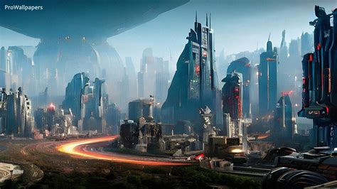 Alien City By Prowallpapers On Deviantart