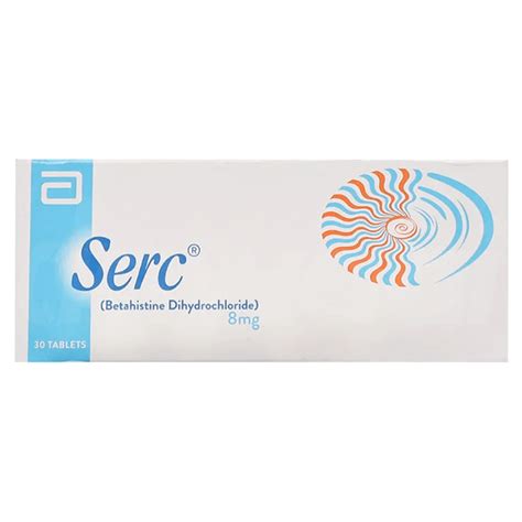 Serc 8mg Tab — Dawaai Uses Side Effect Price In Pakistan