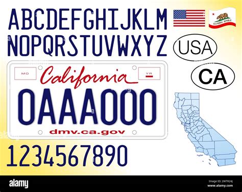 License Plate Letters Meaning California At James Browning Blog