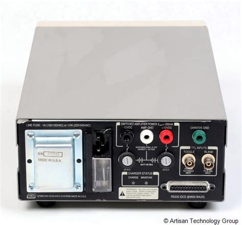 Sr570 Stanford Research Systems Low Noise Current Preamplifier