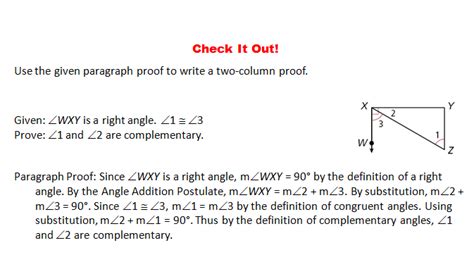Paragraph Proof