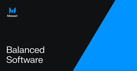 Balanced Software Price Research News And Fundraising Messari