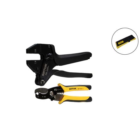 Базовый набор электрика ПЛЮС ПК 20П без матриц резак в сумке Shtok 07061 выгодная цена