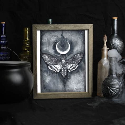 Death Moth Etsy