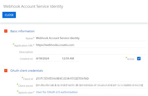 Set Up The OAuth 2 0 Authorization Creatio Academy