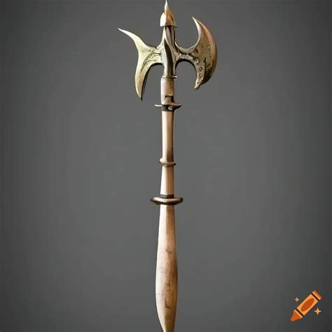 Bronze Long Shafted Halberd On Craiyon