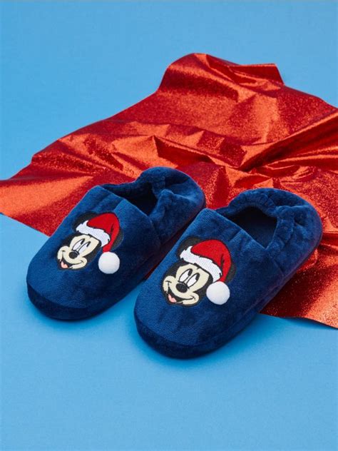 Mickey Mouse Slippers Color Navy Sinsay 863bj 59x