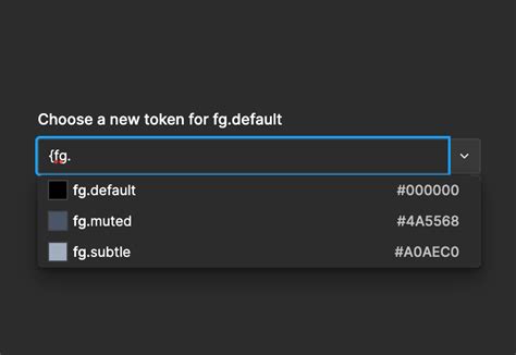 Suggestion Dropdown Doesn T Appear For Documentation Tokens While Changing To Another Token On
