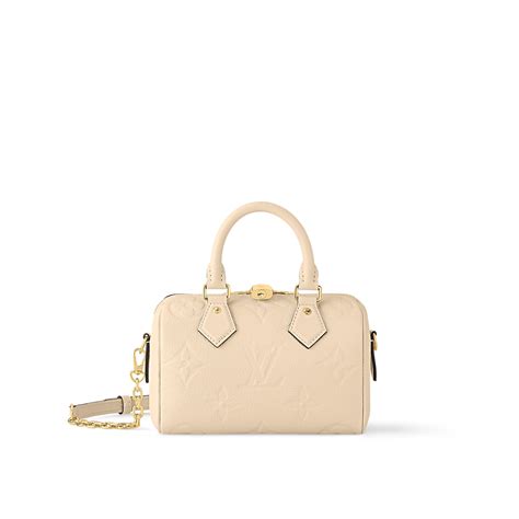 Bolso Speedy 20 Con Bandolera Piel Monogram Empreinte Bicolor Bolsos