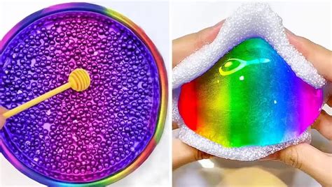 Very Satisfying And Relaxing Compilation Satisfying Slime Asmr