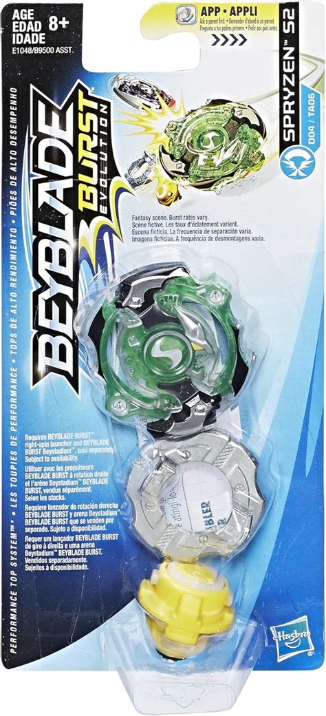 Beyblade Burst Evolution Paquete Superior Individual Spryzen S2 Yaxa Colombia