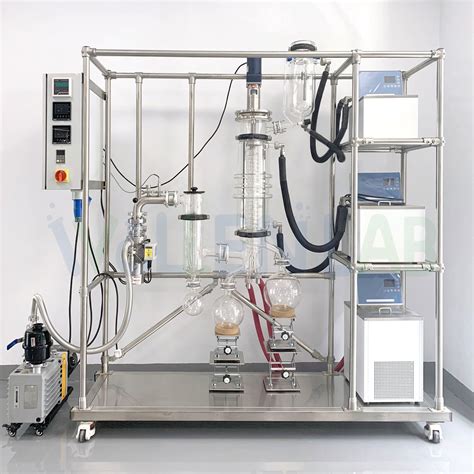 Short Range Molecular Distillation Device For Herb Oil Separation