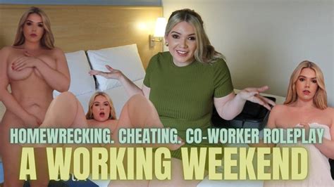 A Working Weekend With A Homewrecking Collegue Anna Scotx Clips4sale