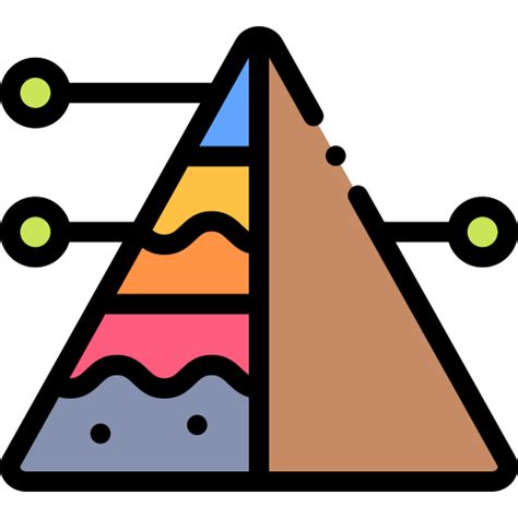 Geology Detailed Rounded Lineal Color Icon