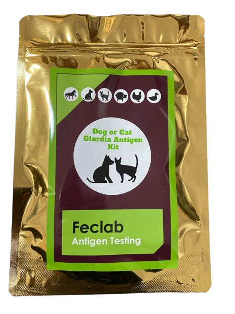 Giardia Antigen Lab Testing Kit Dog Or Cat Go Raw Dog Food