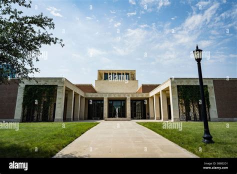 An Outside View Of The George W Bush Presidential Museum On Thursday