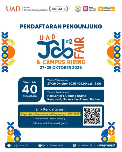 Uad Job Fair 2025 Program Studi Ppkn Uad