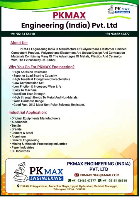 Mild Steel Polyurethane Rollers 85 90a At Rs 540 In Hyderabad Id