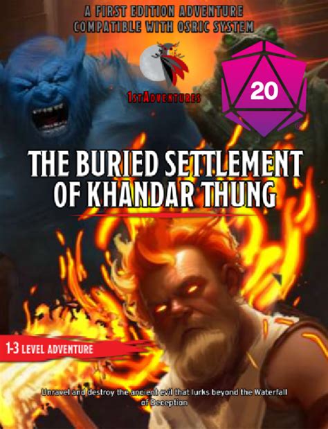 {roll20 Vtt} The Buried Settlement Of Khandar Thung 1e 1st
