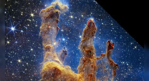 Nasa Así Se Ven Los Pilares De La Creación A Través Del James Webb