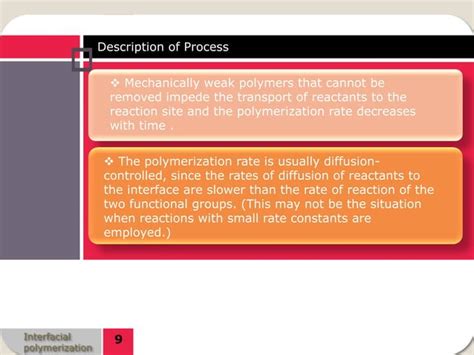 Interfacial Polymerization Pptx