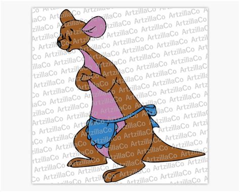 Winnie Pooh Kanga Digital Download Svg Etsy