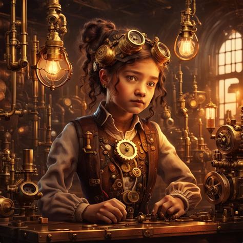A Young Princess Inventor Steampunk Princess Inventor At W