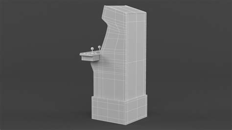 Classic Arcade Gaming 3d Model Cgtrader