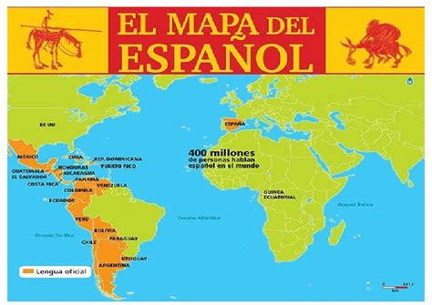Mapa De Paises Hispanos