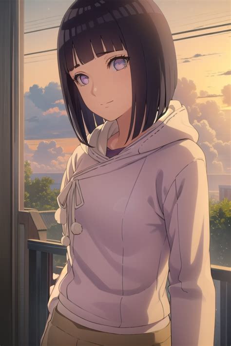 Hinata Hyuuga 日向ヒナタ Naruto ナルト ｜ai Art Lora Model Pixai