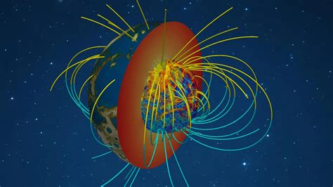 New Simulation Reveals How Earths Magnetic Field First Sparked To Life