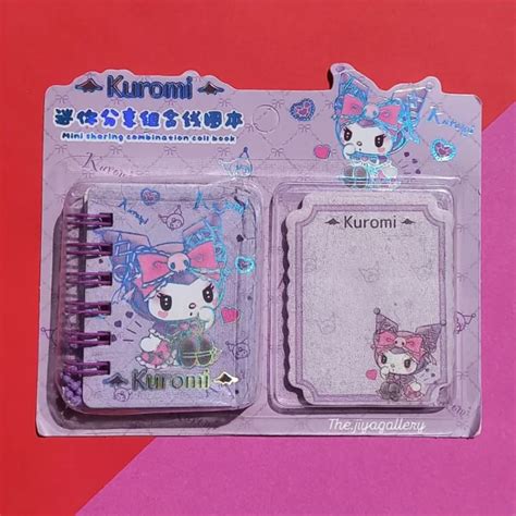 Kuromi Mini Sharing Combination Coil Book Style 2 The Jiya Gallery