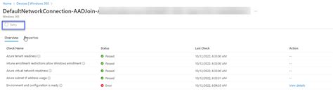 cannot retry the connectivity check for microsoft dev box microsoft qanda