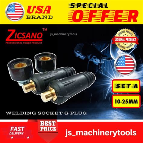 Welding Socket 10 25mm35 50mm Mma Mig Tig Welding Inverter Quick