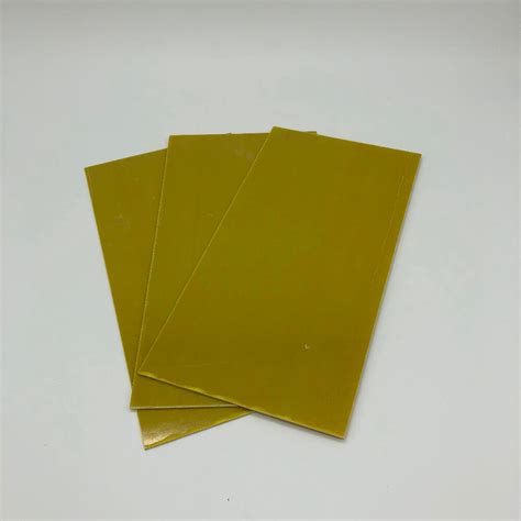 Yellow Glassfibre Template Board Sheet Epoxy Glass Grandado