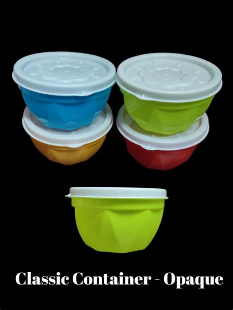 500 Ml Classic Plastic Containers At ₹ 68piece In Ahmedabad Id