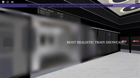 Most Realistic Train Showcase Game On Roblox Youtube