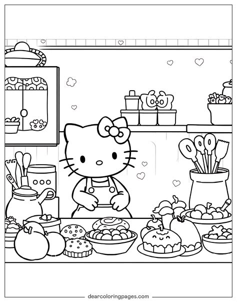 Disegni Da Colorare Di Hello Kitty 67 Design Gratuiti