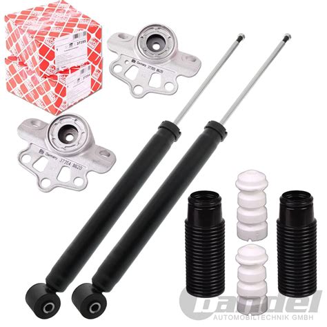 2xgasdruck StoßdÄmpferfebi Domlager Hinten Opel Corsa D Fiat Grande