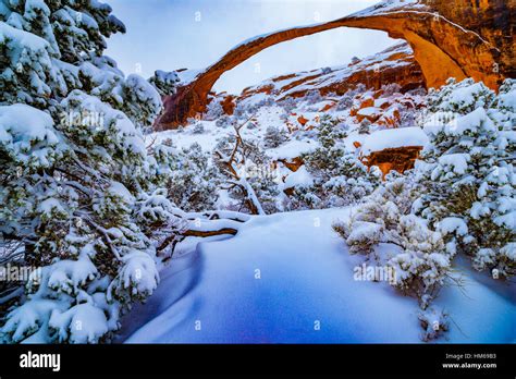 Arches National Park Winter