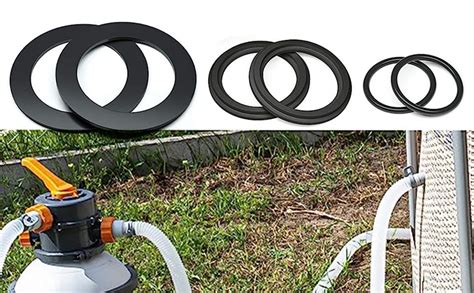 Amacoam Pool O Oring Für Intex Pool Gummi Dichtringe Unterlegscheiben