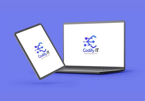 Codify It Logo Presentations Brand Identity Behance