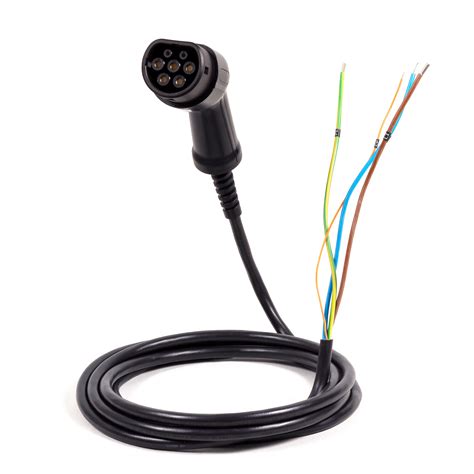 74kw Type 2 Ev Charging Cable Tethered Viper