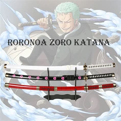 Self Defence Weapons Actasites Roronoa Zoro Swords Anie Cosplay Wooden