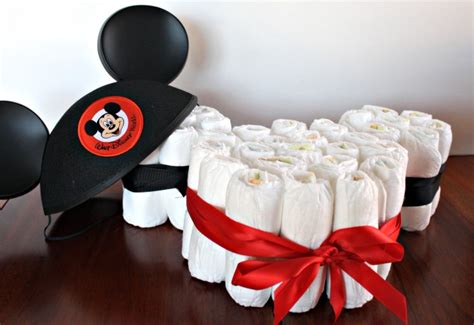 Mickey Mouse Diaper Cake Desert Chica