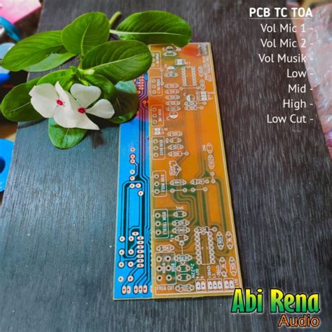 Pcb Tone Control Toa Shopee Indonesia