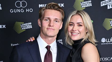 Martin Ødegaard Helene Spilling Martin Ødegaard Og Helene Spilling