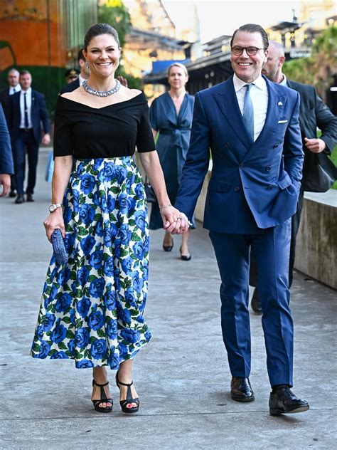 Crown Princess Victoria And Prince Daniel Attend Swedish Australian