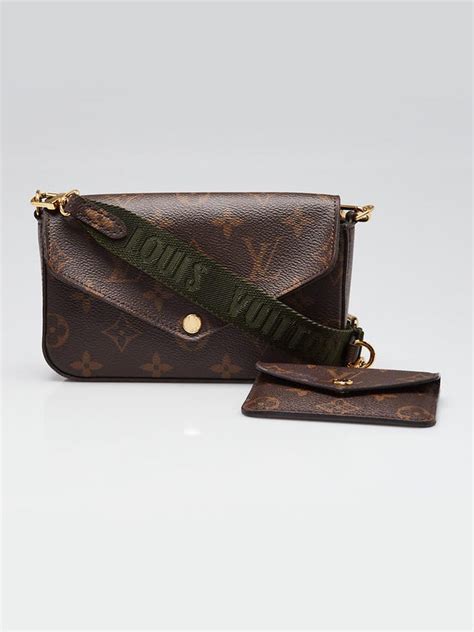 Louis Vuitton Monogram Canvas Felicie Strap And Go Bag Yoogis Closet